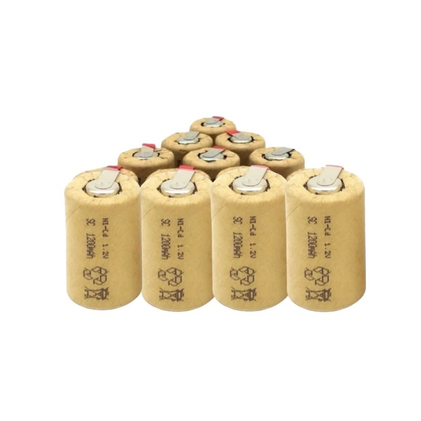 4/5 SC 1200mAh / 1500mAh NI-MH NI-CD 4/5SC Rechargeable Power Battery ...