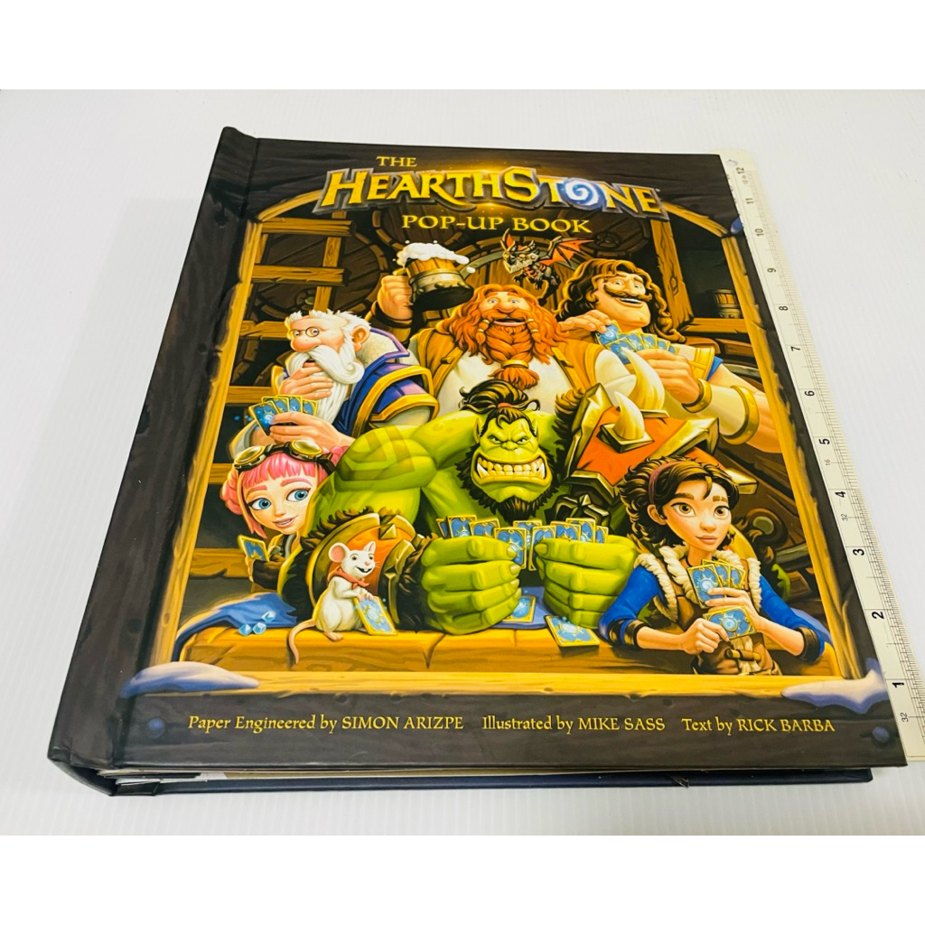 แท้ มือสอง สภาพดี หนังเด็ก The Hearthstone Pop-Up Book 480 บาท ปกติ ...