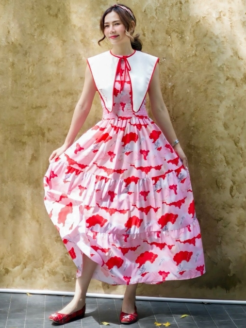 Lovely Pharin ชุดเดรสคุณแม่ | Shopee Thailand