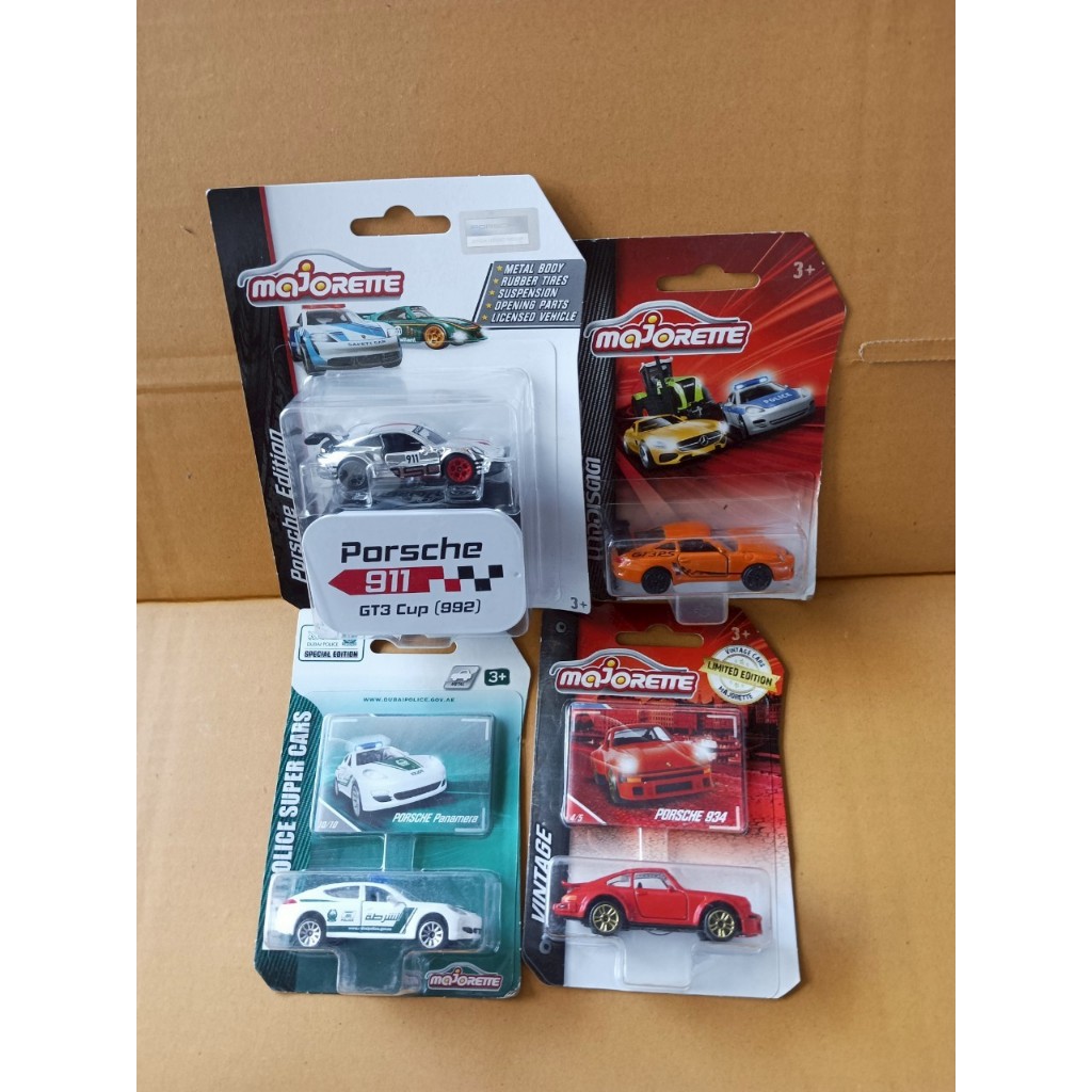 Majorette Limited Edition Cars Mix Porsche รวม ปอร์เช่ อิดิชั่น รถเหล็ก ...