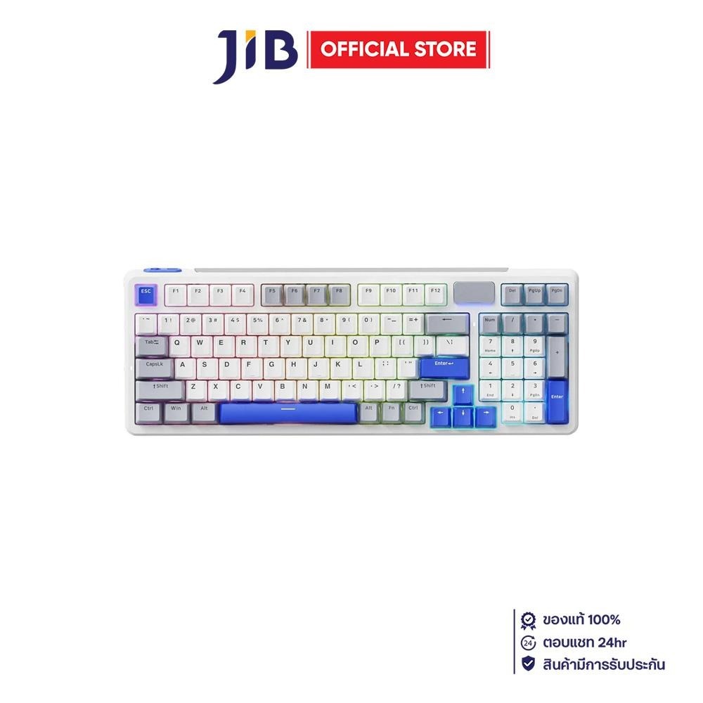 WIRELESS KEYBOARD (คีย์บอร์ดไร้สาย) RAPOO V700DIY-98 SPEED SILVER ...