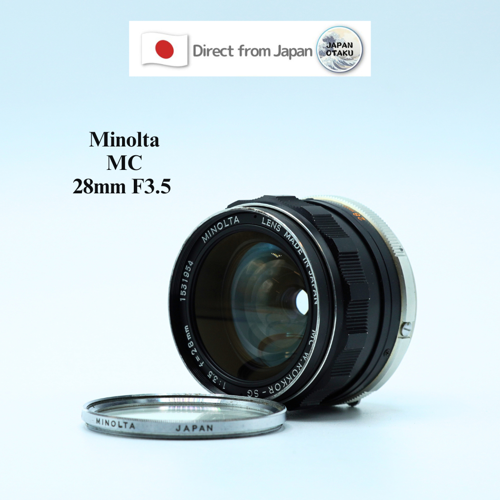 [ใช้ในญี่ปุ่น] " เลนส์วินเทจ " MC W.ROKKOR-SG 28mm f/3.5 Minolta วางจำหน่ายในญี่ปุ่นแล้ว ...