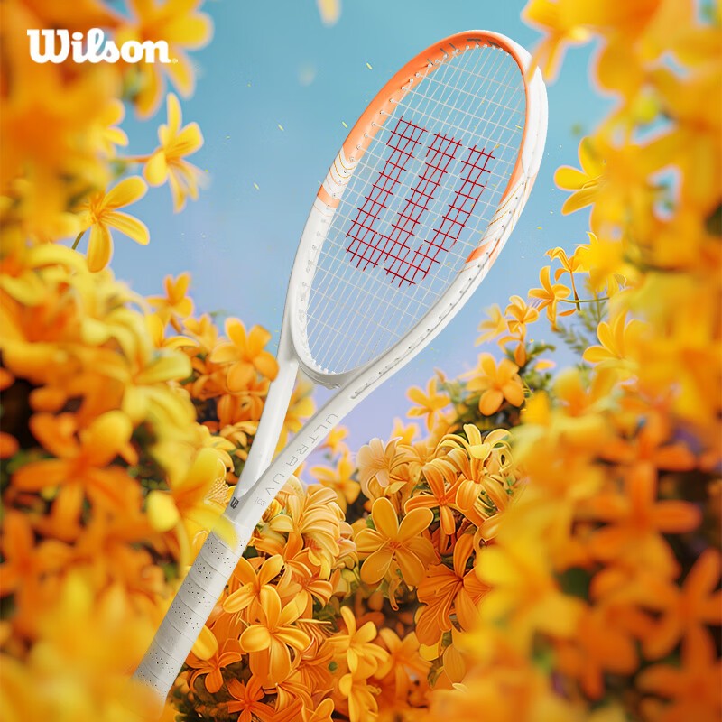 WILSON Ultra UV ไม้เทนนิส Pre-strung (ไม้ขึ้นเอ็นแล้ว) WR127410U2 ...