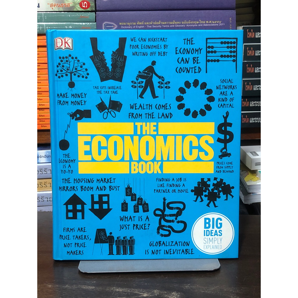 [หนังสือมือ 2] THE ECONOMICS BOOK: BIG IDEAS SIMPLY EXPLAINED (ปกแข็ง ...