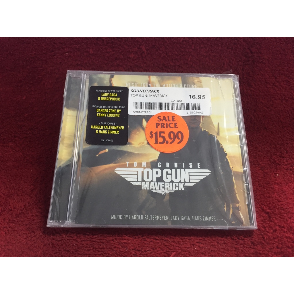 CD Top Gun: Maverick (Music From The Motion Picture) สภาพตามปก B95-95 ...