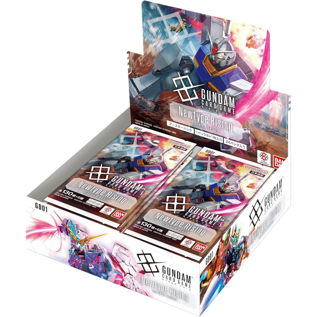 พร้อมส่งจากไทย [Gundam Card Game JP]Booster Newtype Rising [GD01] (Box ...