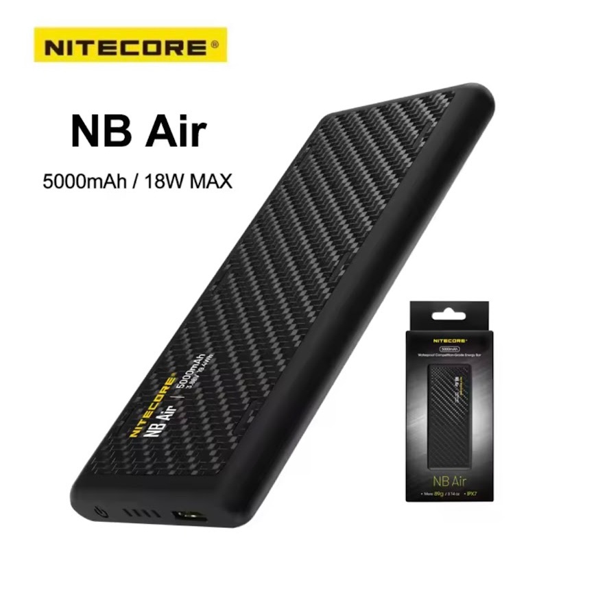 NITECORE NB Air Power Bank 5000mAh Power Bank IPX7 กันน้ํา 18W USB-C ...