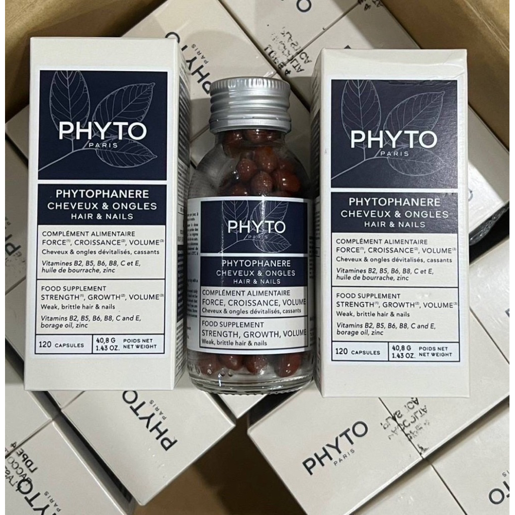 อาหารเสริม Phyto Paris Phytophanere 120 Capsules ( สำหรับ2เดือน ...