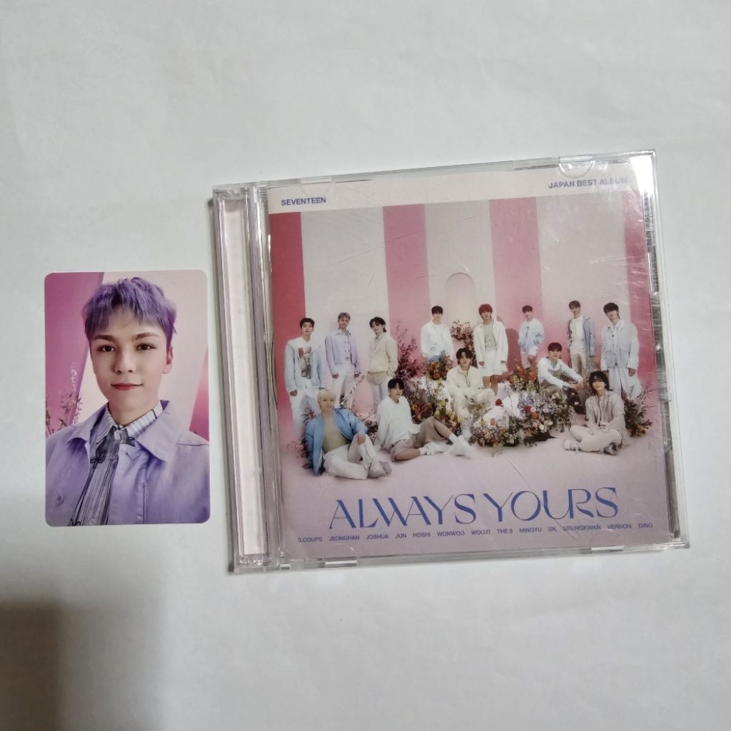 SEVENTEEN JAPAN BEST Album - ALWAYS YOURS (Standard) CD แกะแล้ว สภาพดี ได้ของตามภาพ | Shopee ...