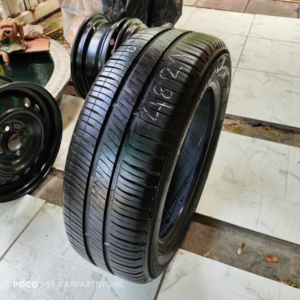 (ราคาต่อเส้น) ยาง% Michelin รุ่น Energy XM2 ขนาด 185/60/15 ปี21 (4821) มี 1 เส้น | Shopee Thailand