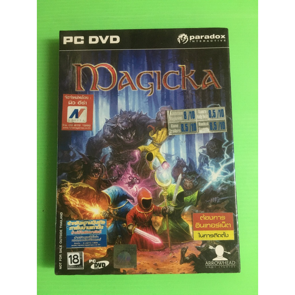 เกมส์คอมพิวเตอร์ PC Magicka สินค้าลิขสิทธิ์ แผ่นแท้ สินค้ามือ1 เหมาะสำหรับสะสม | Shopee Thailand