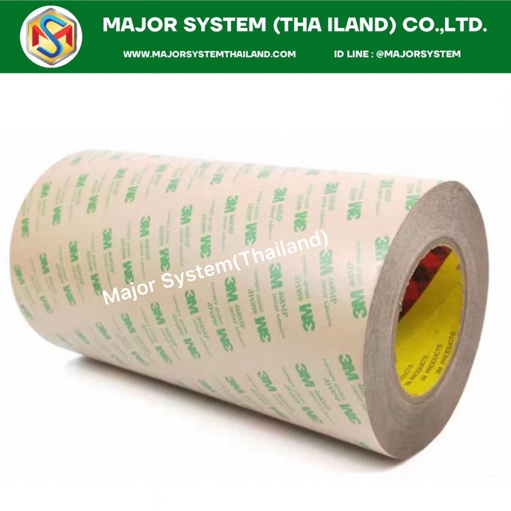 3M 468MP เทปเยื้อกาว เทปกาว 2 หน้า Adhesive Transfer Tape เทปกาวสองหน้าแบบบาง | Shopee Thailand
