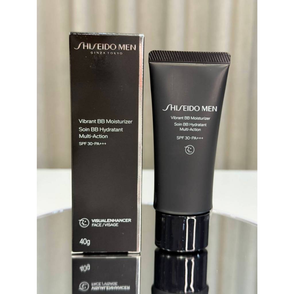 SHISEIDO Men Vibrant BB Moisturizer SPF30 PA+++ 40g บีบีครีมผสมกันแดดเนื้อบางเบา | Shopee Thailand