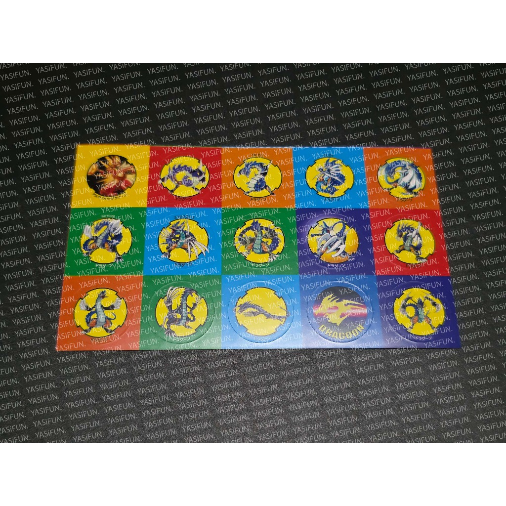 Beyblade Bit Chip BBA Set สติ๊กเกอร์ เบย์เบลด ภาคมังกรฟ้า | Shopee Thailand
