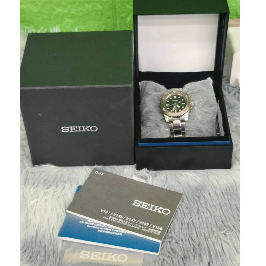 Seiko Prospex Diver's 200M Solar รุ่น V147-0CS0 นาฬิกาดำน้ำ Solar กันน้ำ 200 m.เรือนสแตนเลส ...