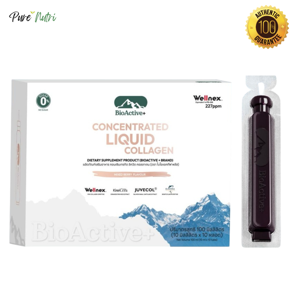 BioActive+ Concentrated Liquid Collagen Drop นวัตกรรมใหม่ รสชาติ มิกซ์ ...