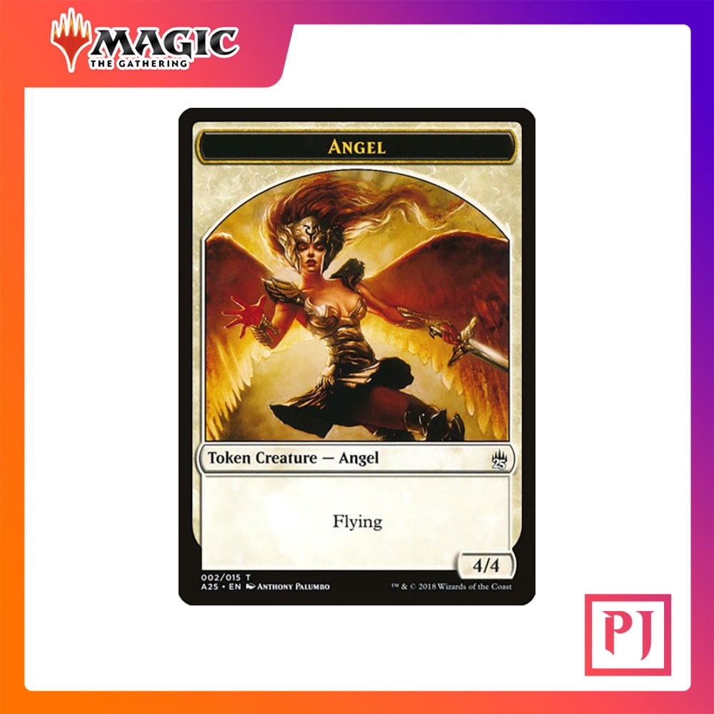 [MTG] Angel Token [A25] [TOKEN] [COMMON] [NORMAL] [ENG] (การ์ดเมจิค ...