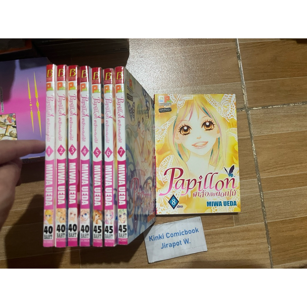Papillon 8 เล่มจบ ตูนหญิง | Shopee Thailand