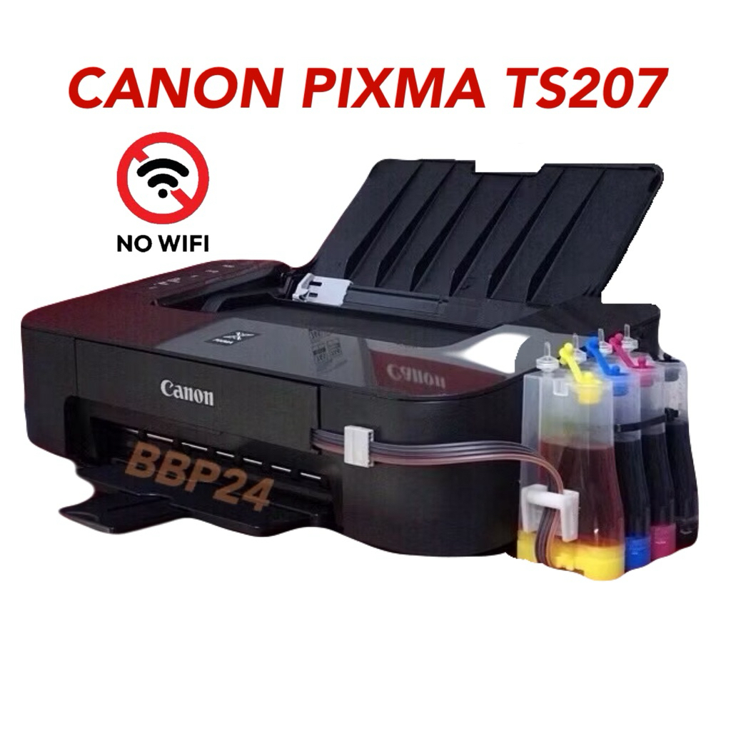 Printer Canon Pixma Ts207 , Ts307 WIFI & IP 2770 INKTANK ตลับใหม่ของแท้ ...