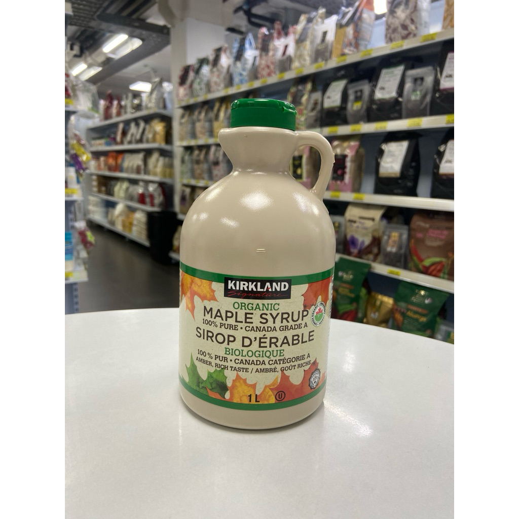 Kirkland Signature Organic Maple Syrup 1 liter Direct from JAPAN BBF 02 ...