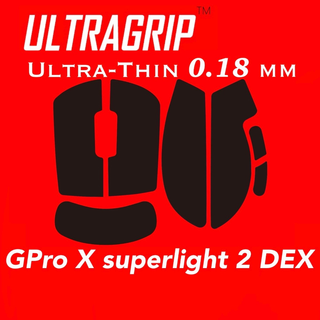 ULTRAGRIP Mouse Grip Tape กริปเทปสำหรับเมาส์(GPRO X 2 DEX) บางเฉียบสุดๆ ...