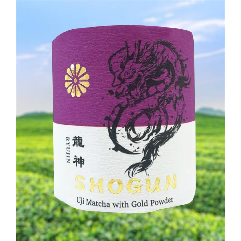 Shogun Ryujin Uji Matcha with Gold Powder(ตัวท๊อปสุด) ผสมผงทองในมัทฉะ ...