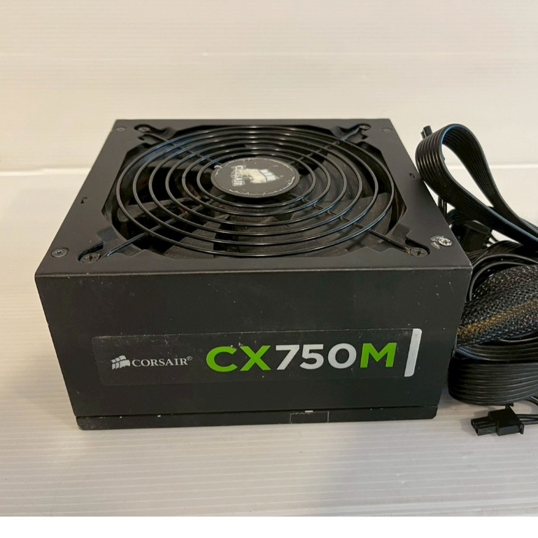 POWER SUPPLY (อุปกรณ์จ่ายไฟ) Corsair CX750M (75-002019 CP-9020061) 750W. | Shopee Thailand