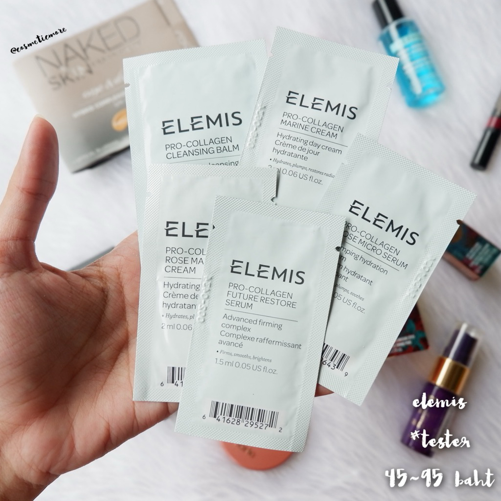 พร้อมส่ง! [รวมทุกรุ่น] ️ elemis tester – cream/cleansing balm/serum ...