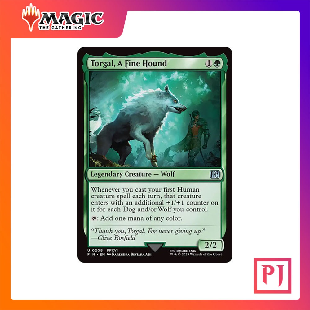 [MTG] Torgal, A Fine Hound [FIN] [GREEN] [UNCOM] [NORMAL] [ENG] (การ์ด ...
