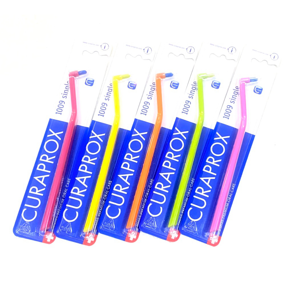 แปรงกระจุกเดี่ยว Curaprox single tuft ดัดปลายด้ามแปรงได้ สินค้าแบ รนด์ ...