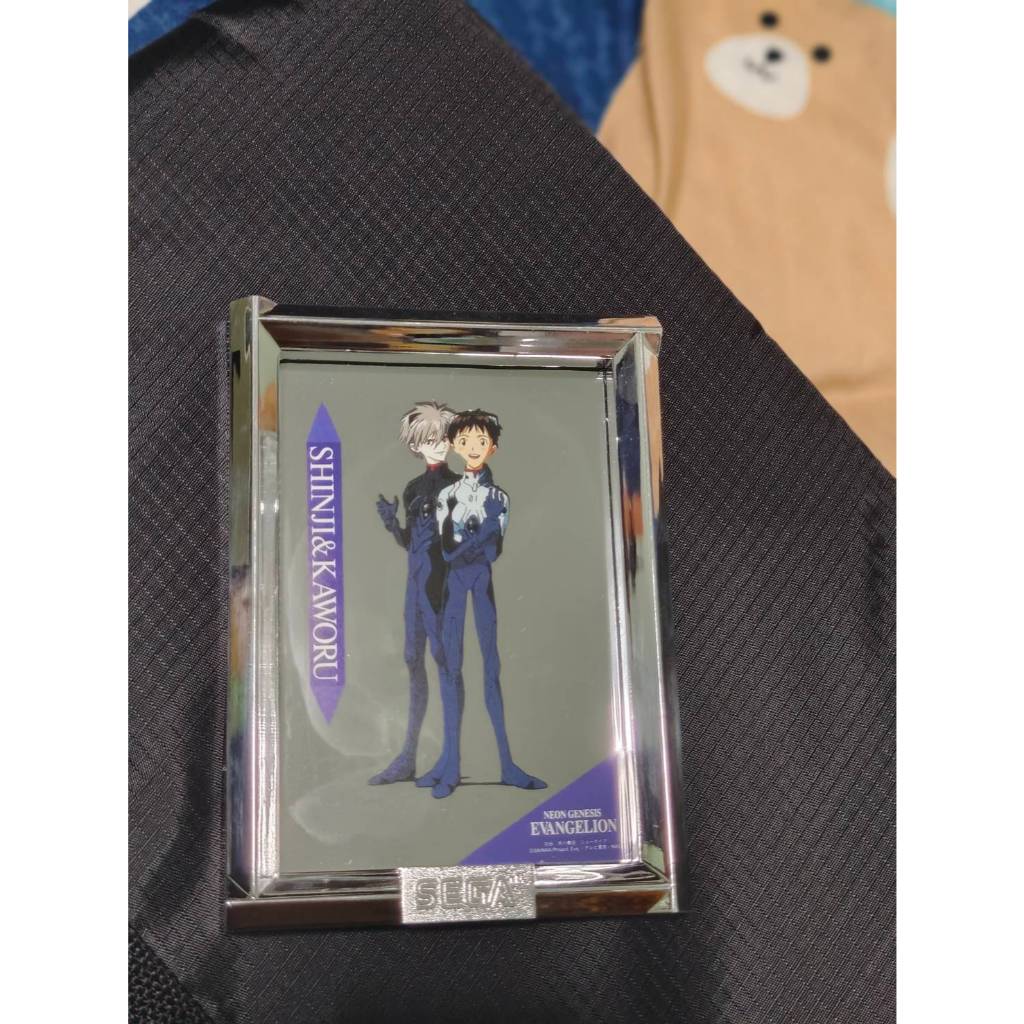 Sega amusement evangelion pub mirror boxed picture frame (Shinji&Kaworu ...