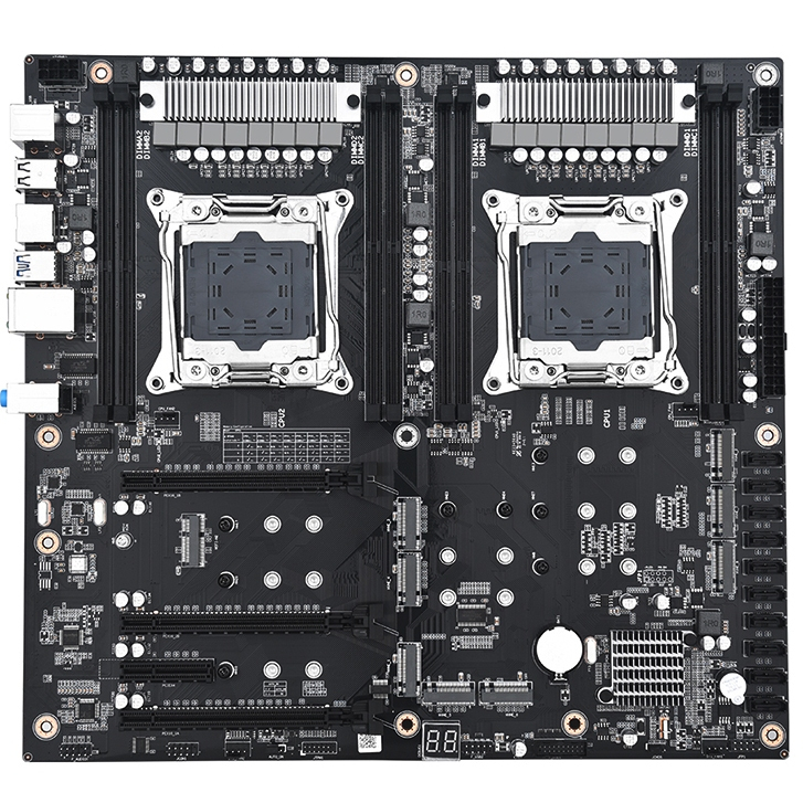 Mainboard X99 2011-3 รุ่น DX-X99-10S2L สินค้าใหม่ ประกัน 1 ปี | Shopee ...