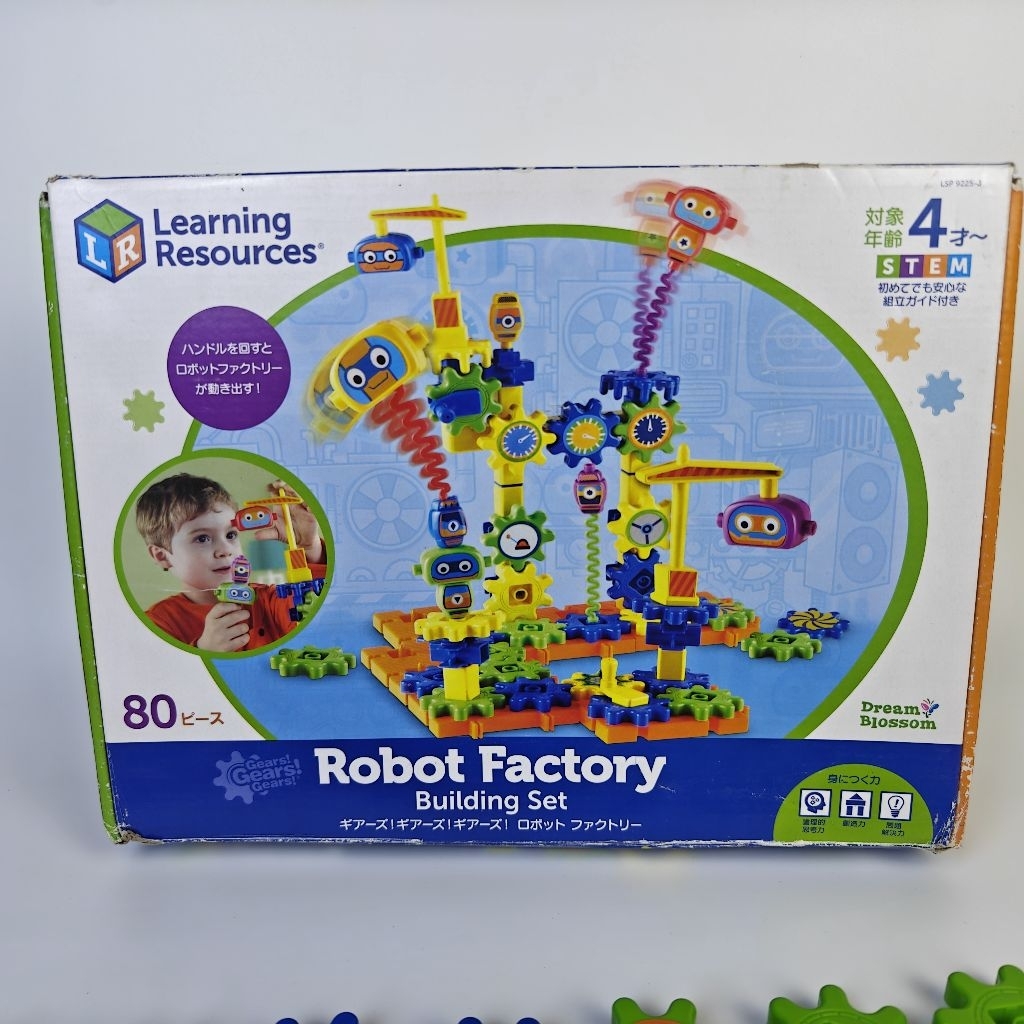 Learning Resource Gears! Gears! Gears! Robot Factory Building Set ของ ...