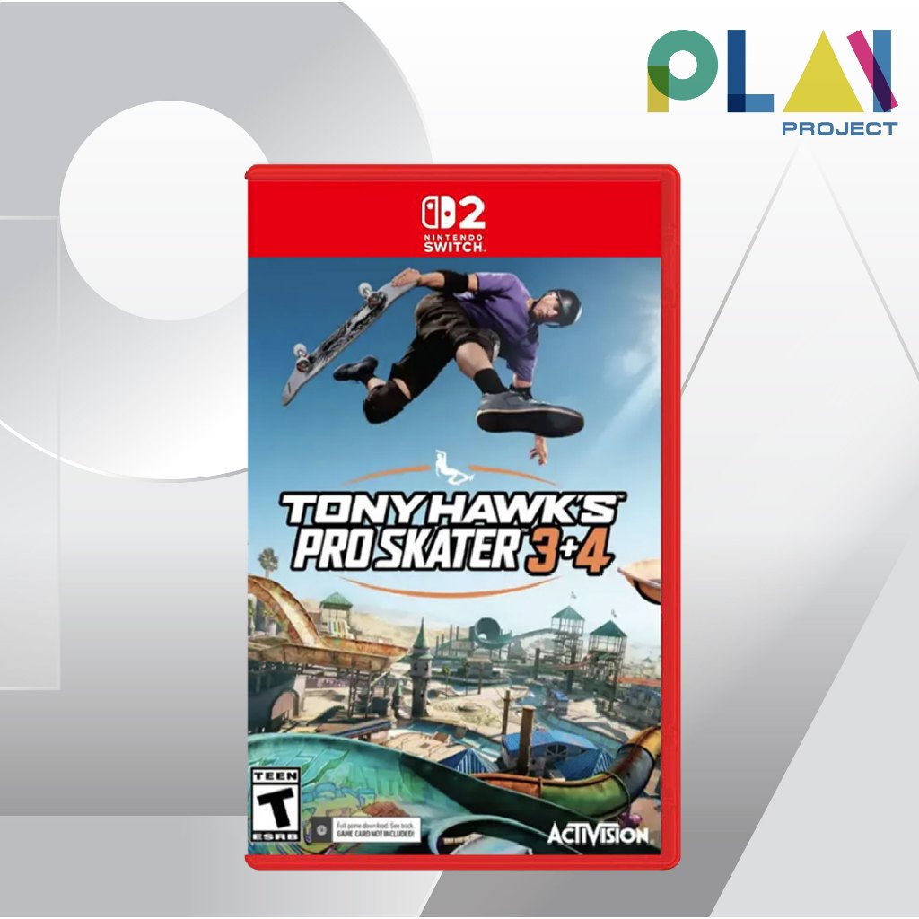 Nintendo Switch 2 : Tony Hawk's Pro Skater 3 + 4 [มือ1] [แผ่นเกมนินเทน ...