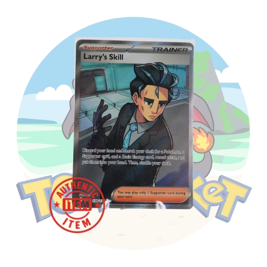 Pokemon Card "Larry's Skill Trainer 139/131" ENG Prismatic Evolutions ...