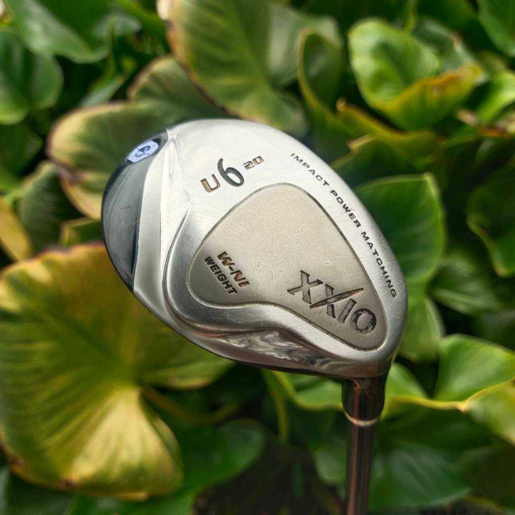 U6 XXIO Loft 20 องศา ก้านเดิม MP400 FLEX R Hybrid ยอดนิยม ตีแทนเหล็กยาวง่ายกว่าเยอะ | Shopee ...