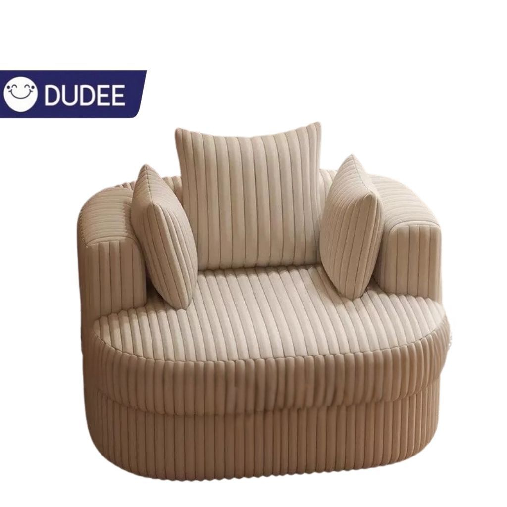 DUDEE โซฟา รุ่น SF-124 สไตล์มินิมอล หนานุ่ม หมุนได้360องศา สวยงาม ทนทาน | Shopee Thailand