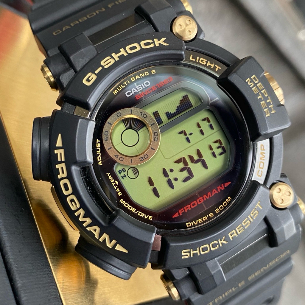 CASIO G-SHOCK FROGMAN GWF-D1035B-1, GWF-D1035B-1DR, GWF-D1035B-1JR, GWF ...