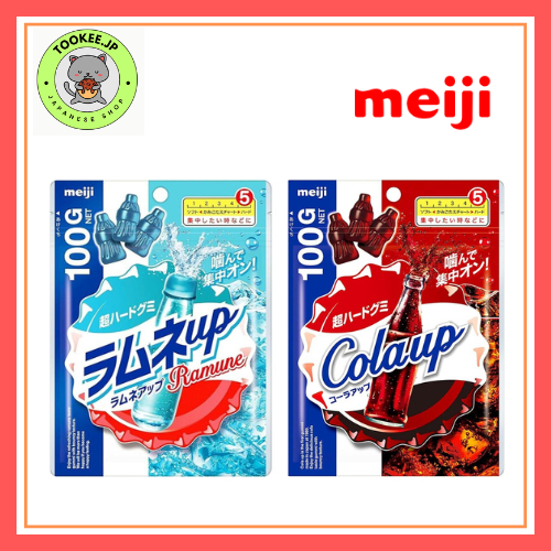 Meiji Cola Up Gummies, Ramune Up Gummies [ Direct from Japan] | Shopee ...