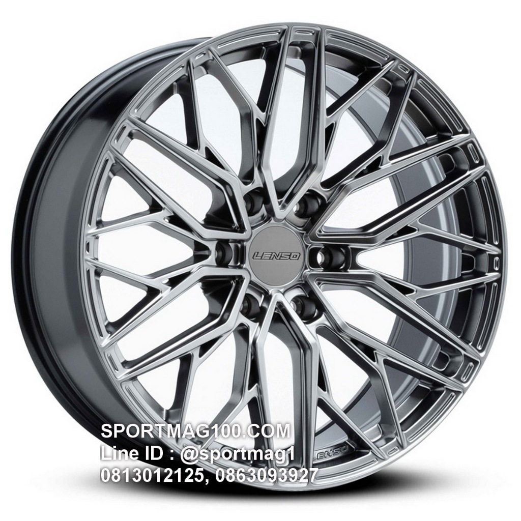 ล้อแม็กซ์ Lenso JTV VENTUS ขอบ18นิ้ว 6รู139 สีไฮเปอร์แบล็ค กว้าง8.5นิ้ว Offset40 [21868 ...