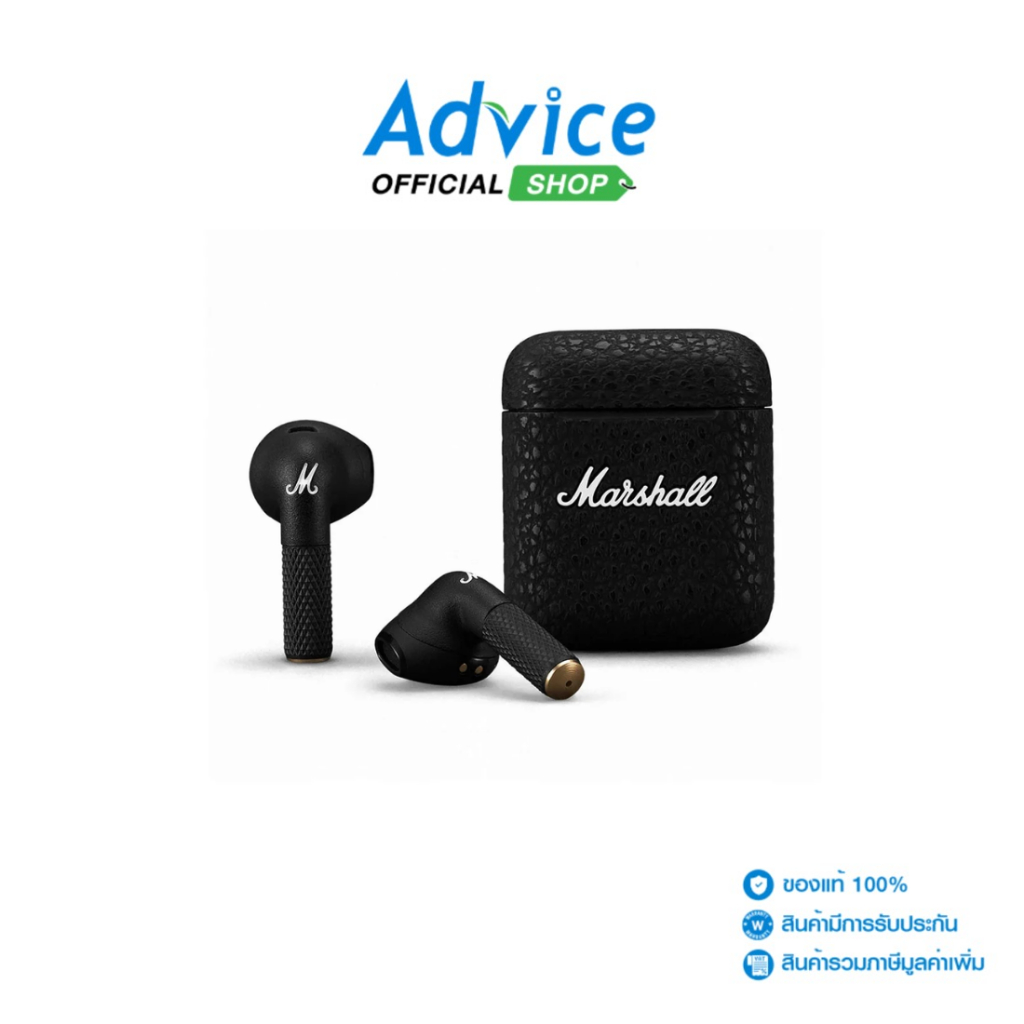 MARSHALL True Wireless Earbuds (Minor III) Black - A0164862 | Shopee ...