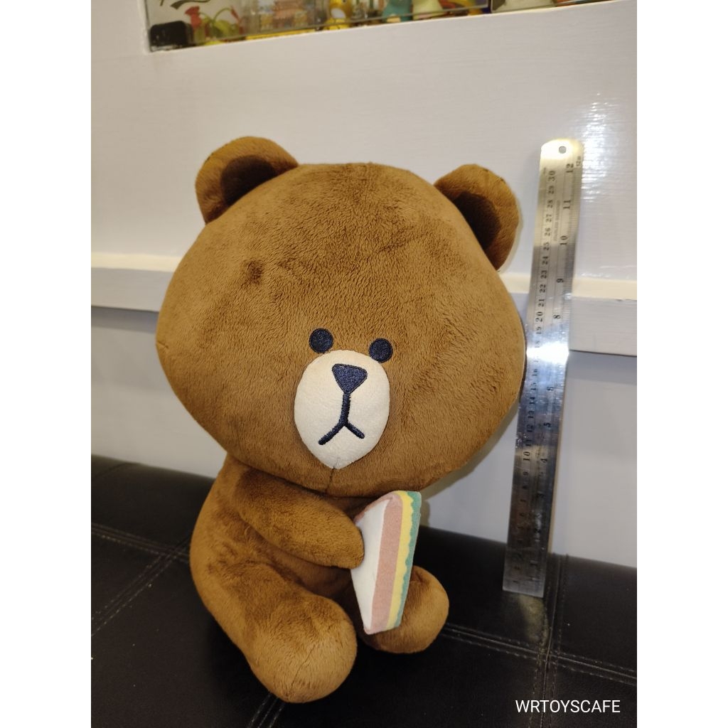 Line Friends ตุ๊กตาหมี Brown แท้ มือ2 | Shopee Thailand