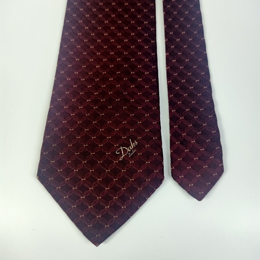 เนคไทเกาหลี ผ้าไหม DAKS London Men Silk Tie 60in Length Necktie Made in Korea | Shopee Thailand
