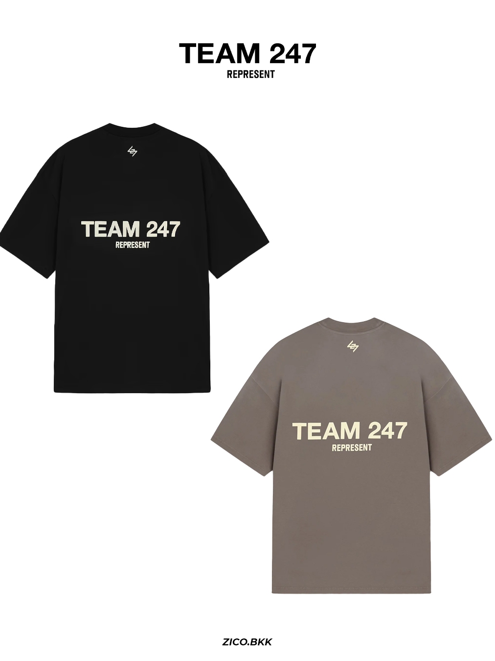 Represent Team 247 Oversized T-Shirt (Team 247) | Shopee Thailand