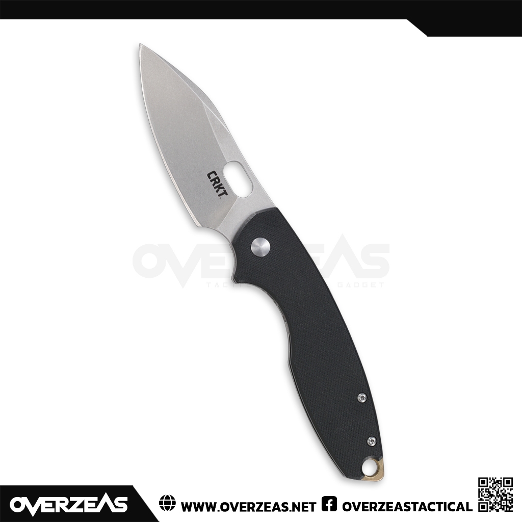 มีดพับ CRKT Pilar III Frame Lock Knife Black G-10 (D2 3.0" Stonewash ...
