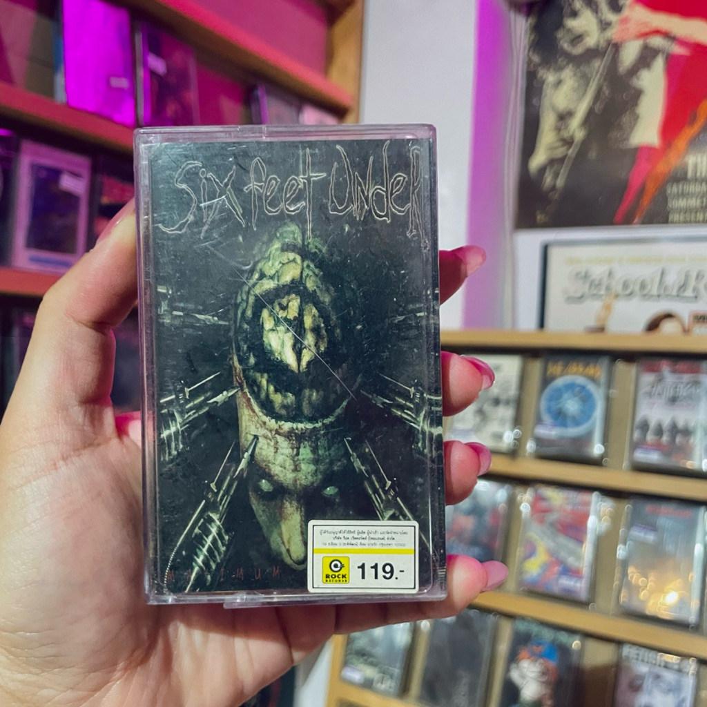 Cassette Tape Six Feet Under - Maximum Violence (TH, 1999) | Shopee ...