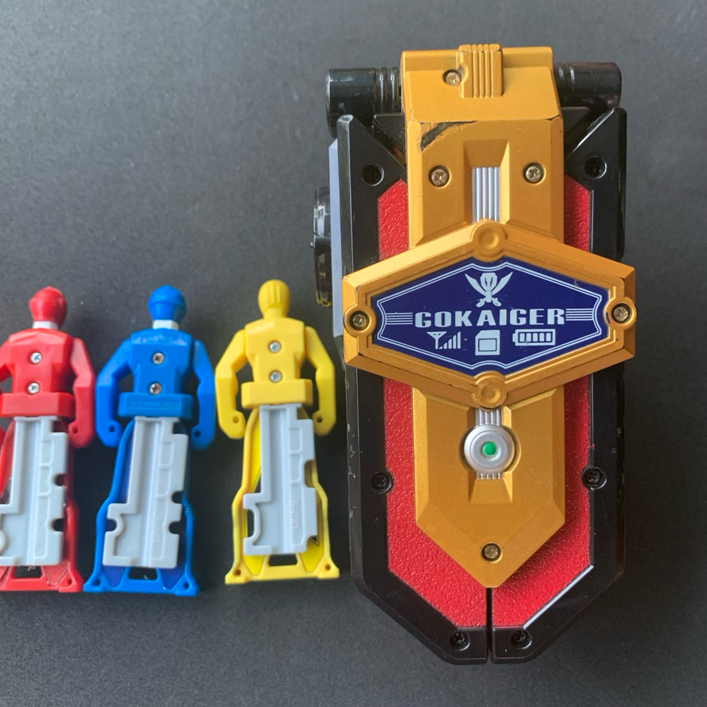 DX Gokai Mobirate ชุดที่2 ตำหนิเยอะ คีย์สุ่ม3อัน โกไคเจอร์ โมบายเรด ...