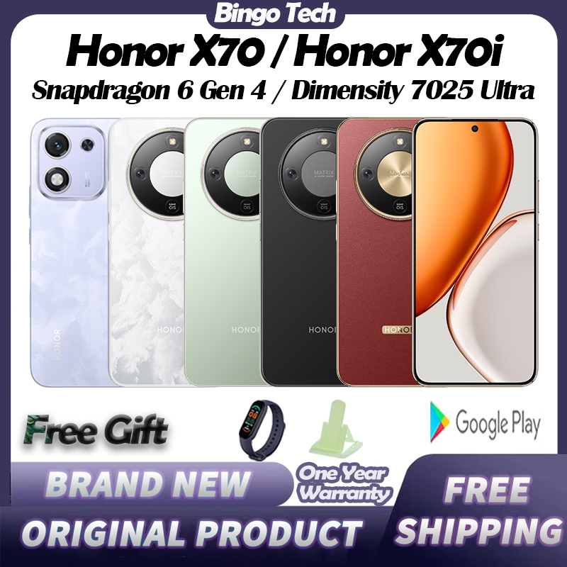 Honor X70 Snapdragon 6 Gen 4 / Honor X70i Dimensity 7025 Ultra Dual SIM ...