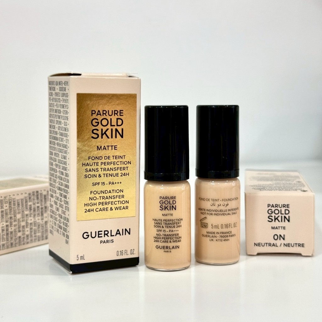 GUERLAIN Parure Gold Skin Matte Foundation 5ml ขนาดทดลอง | Shopee Thailand