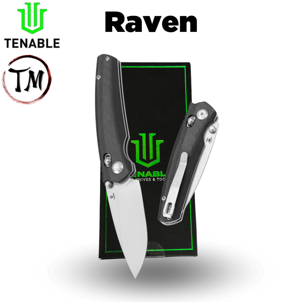 มีดพับ Tenable Raven T2109V1 เรียบง่าย สง่างาม แต่แข็งแกร่งและมี ...
